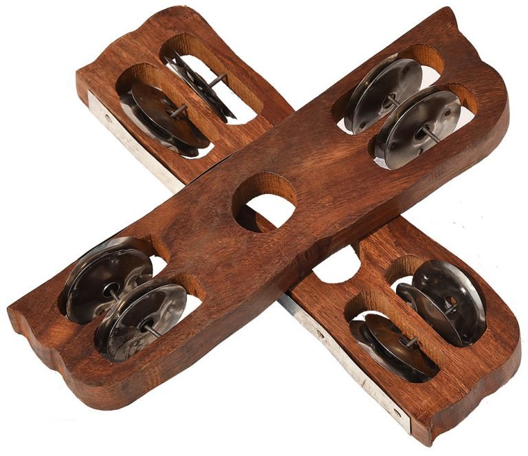 Khartal- Kartal- Khadtal Pair Indian Musical Percussion Instrument Hand ...