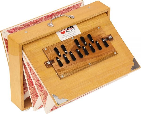 Shruti Box Total Wood- Eco Model- Size (16″ X 12″ X 3″) Inches – 440 Hz ...